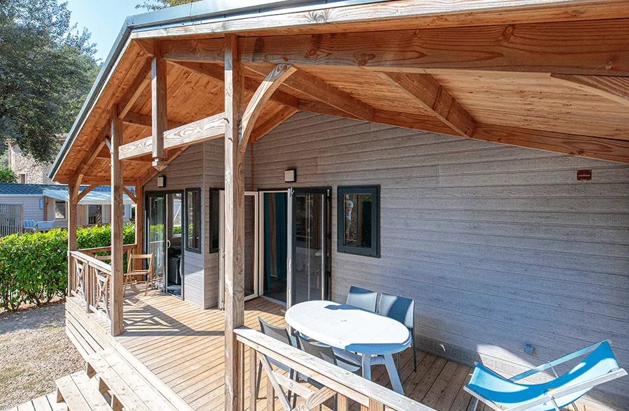 Hébergements sur le Camping